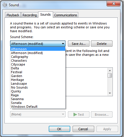 Which is Your Favorite Windows 7 Sound Scheme?